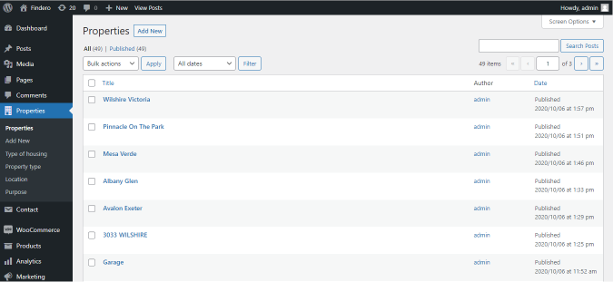 Admin Filters Overview — JetEngine | Crocoblock