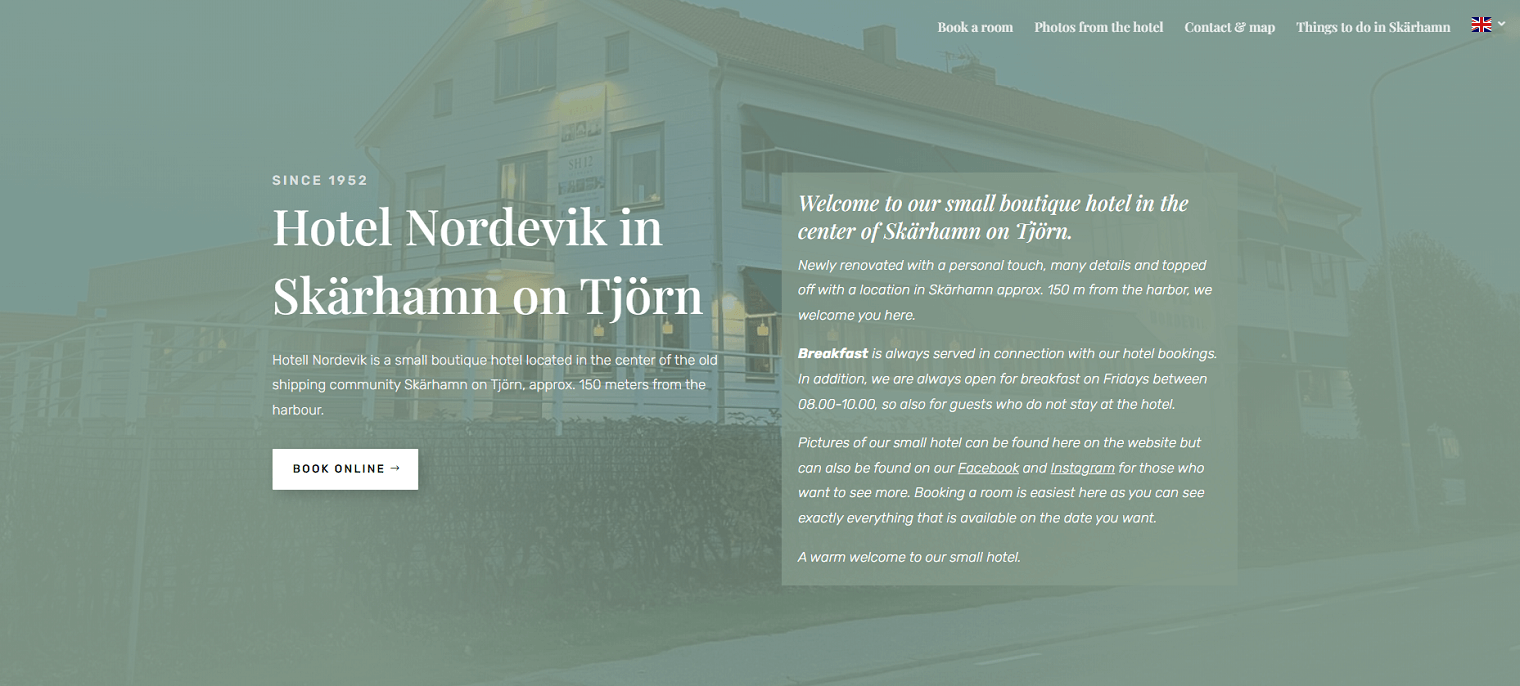 Hotel Website Design Inspirations, WordPress Templates and Examples ...