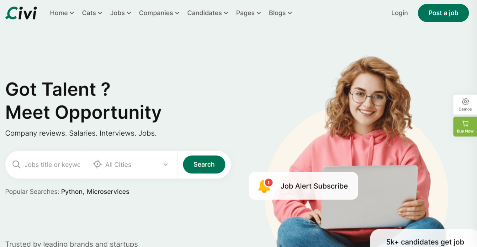 Top 14 Job Board Themes for WordPress: Optimize Your Recruitment Site ...