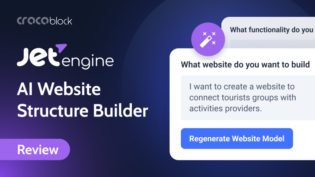 WordPress AI Website Builder Review: Features, Pros & Cons - Crocoblock