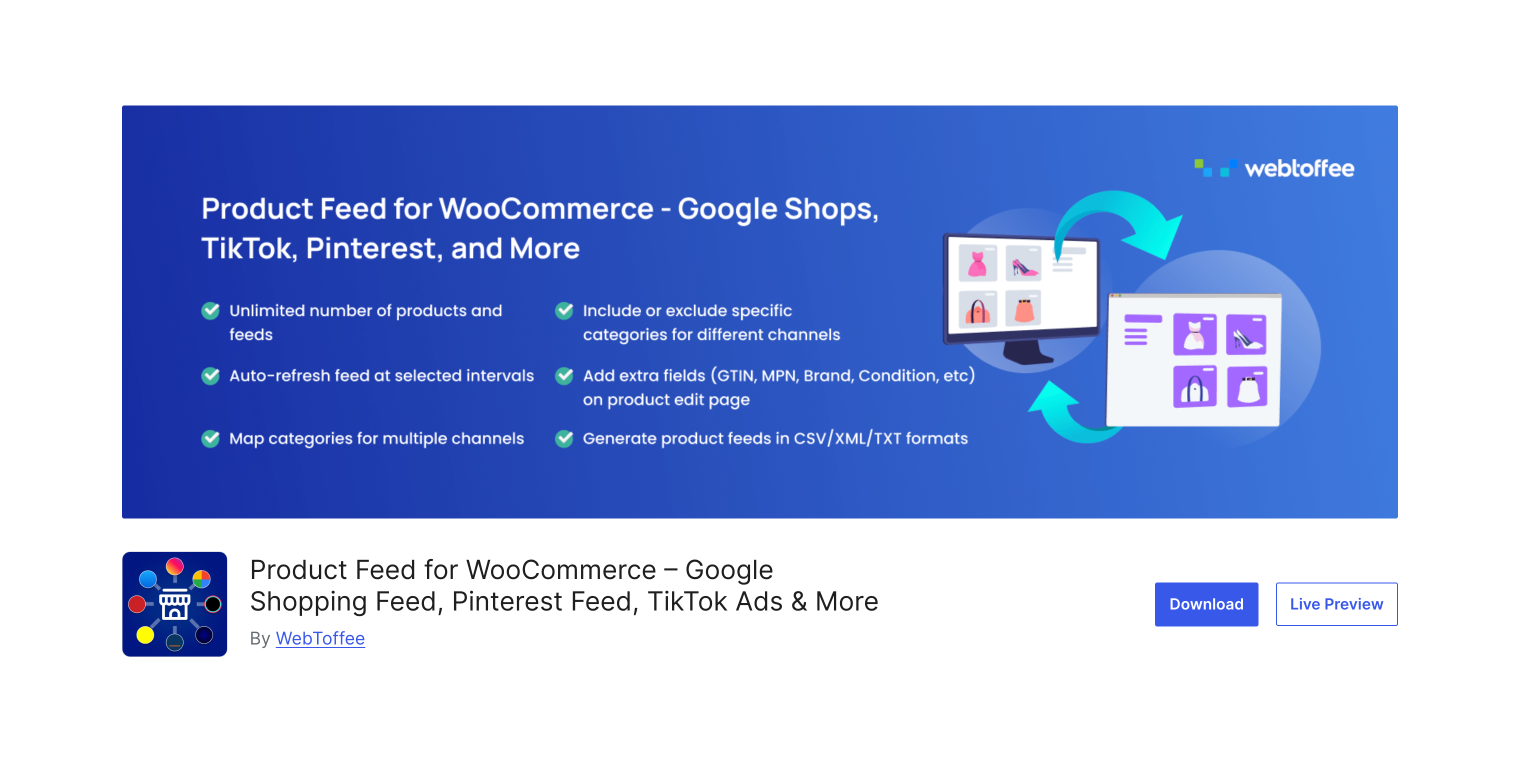 Top 10 Product Feed Plugins for WooCommerce (Free & Premium) - Crocoblock
