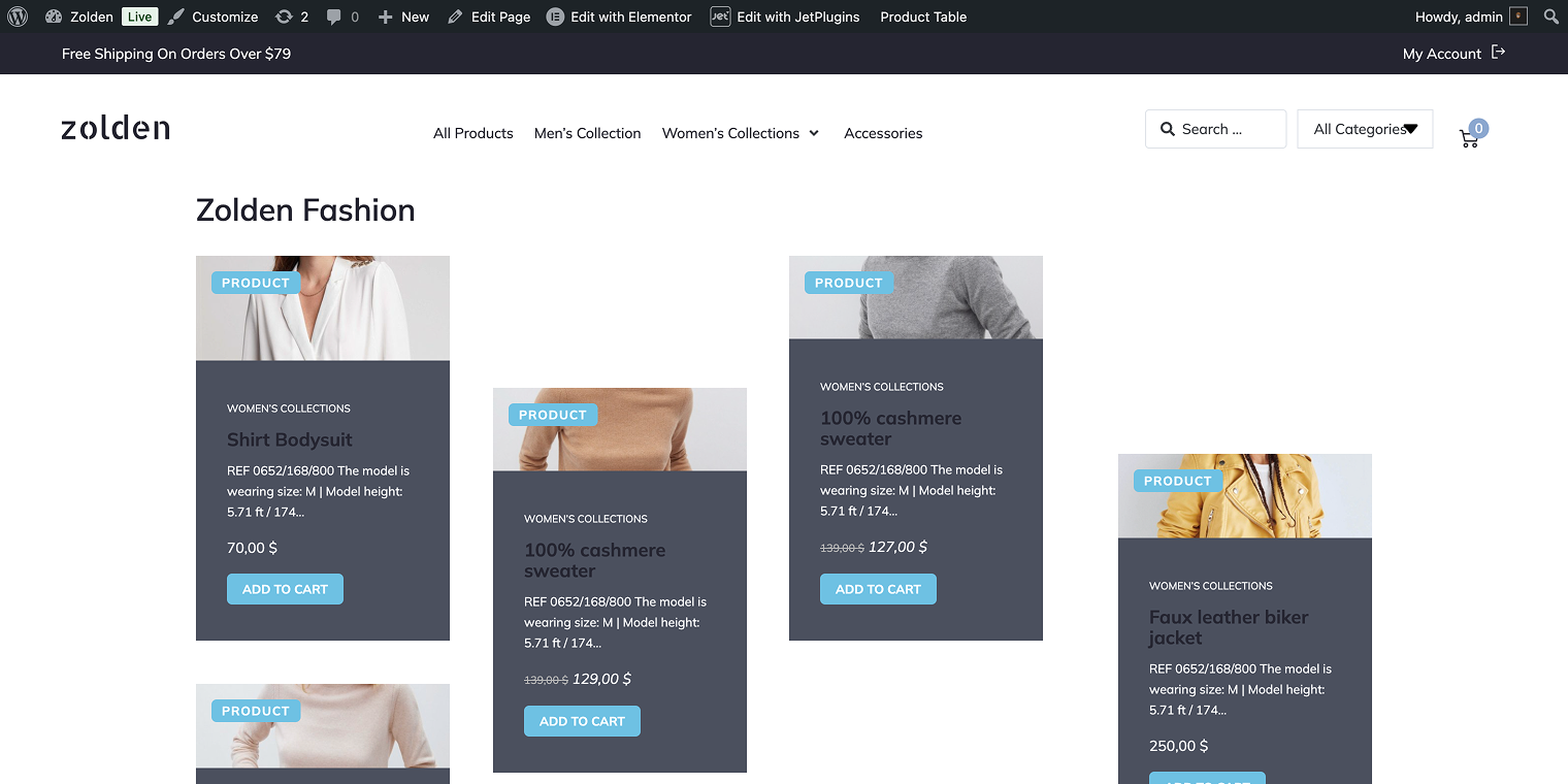 Create a Grid for Dynamic Product Display in WordPress - Crocoblock