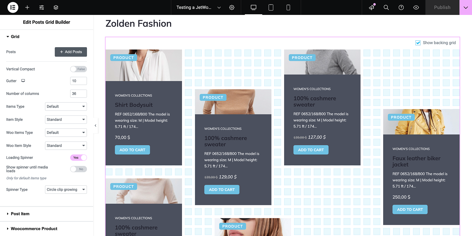 Create a Grid for Dynamic Product Display in WordPress - Crocoblock