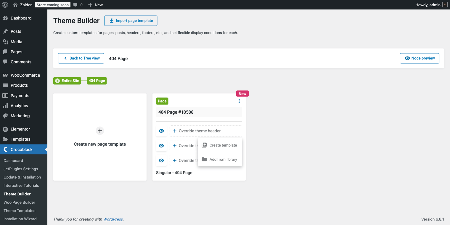 Create Custom Headers and Footers with JetThemeCore Theme Builder ...