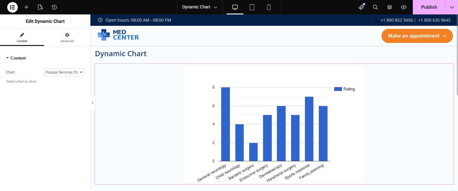 Top 4 Ways to Build Charts Dynamically in WordPress - Crocoblock